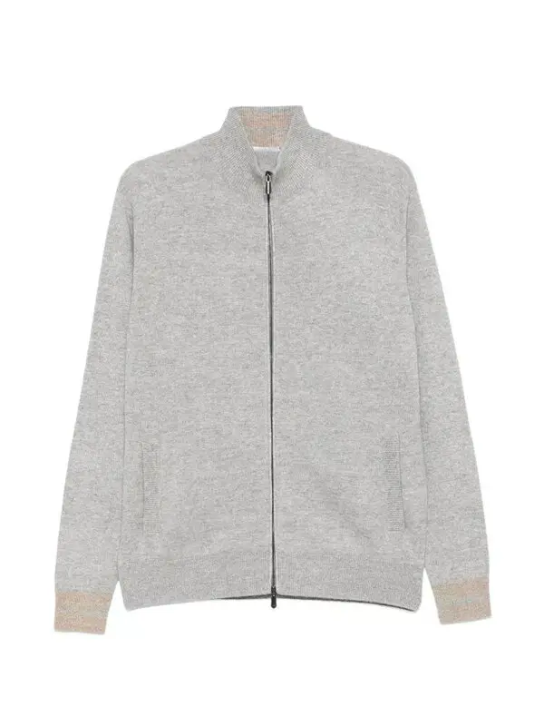 Cesare Attolini Zip-up Knitted Cardigan