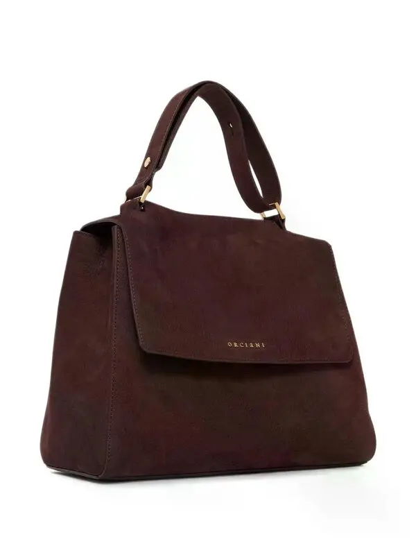 Orciani Medium Sveva Leather Tote Bag