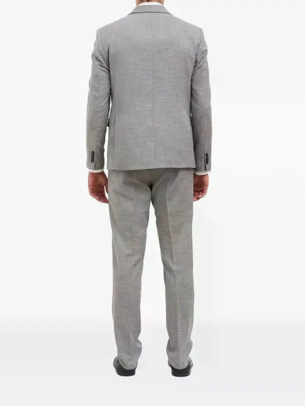 DANIELE ALESSANDRINI Mélange-effect Single-breasted Suit
