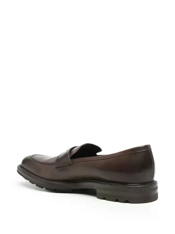 Fratelli Rossetti Leather Lug-sole Loafers