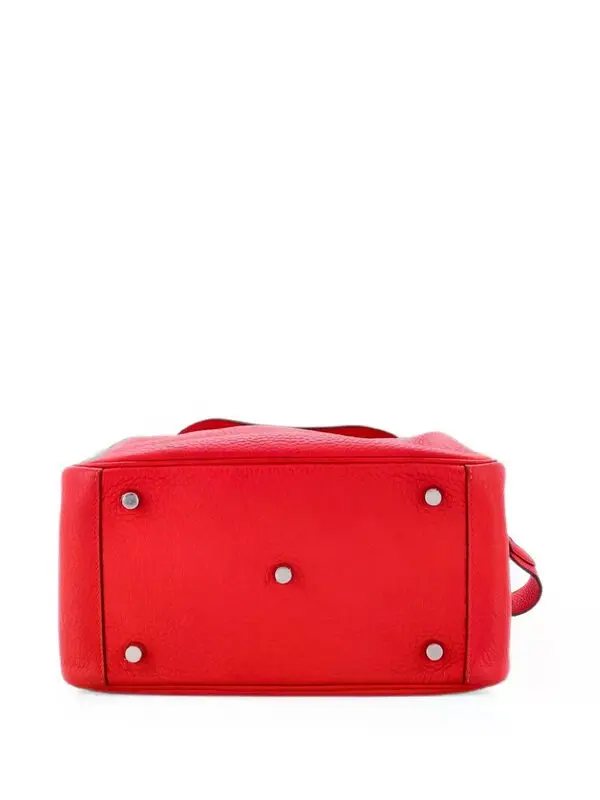 Hermès Lindy Bag Clemence 26 Shoulder Bag - Red
