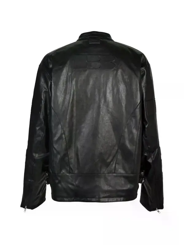 BREATH Racing Faux-leather Jacket