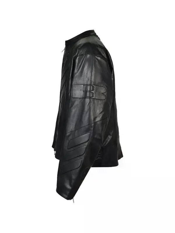 BREATH Racing Faux-leather Jacket