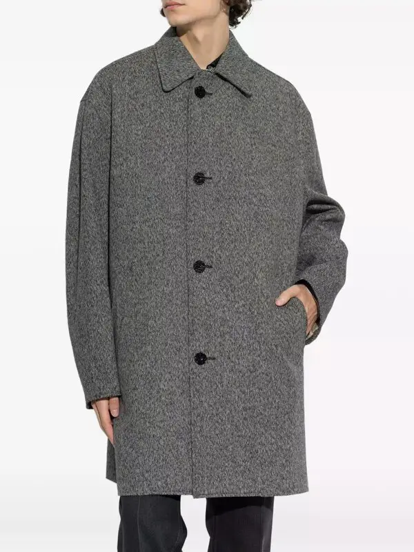 Marni Single-breasted Cotton Coat
