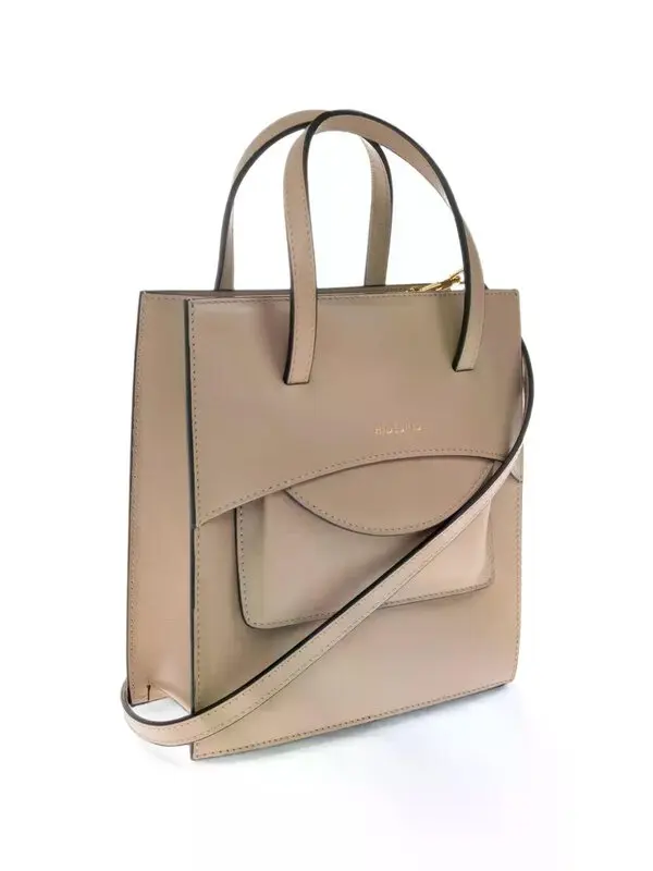 HIDESINS Medium Pocket Logo-print Tote Bag - Neutrals