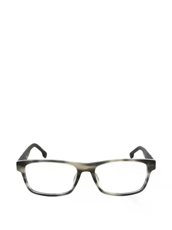 BOSS Rectangle-frame Glasses - Black