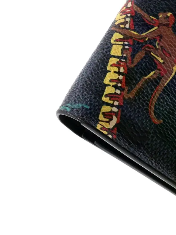 LOUIS VUITTON Brazza Wallet Limited Edition Damier Cobalt Jungle Small Wallets