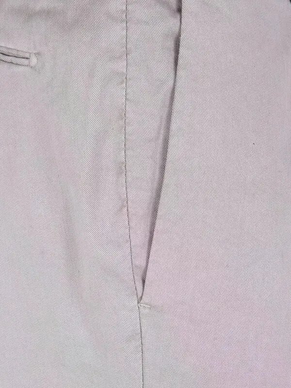 MICHAEL COAL Pleated Linen Trousers