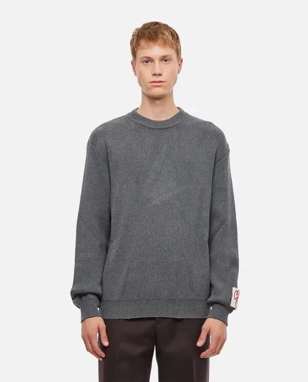 GOLDEN GOOSE Cotton Crewneck Sweatshirt - Multicolor