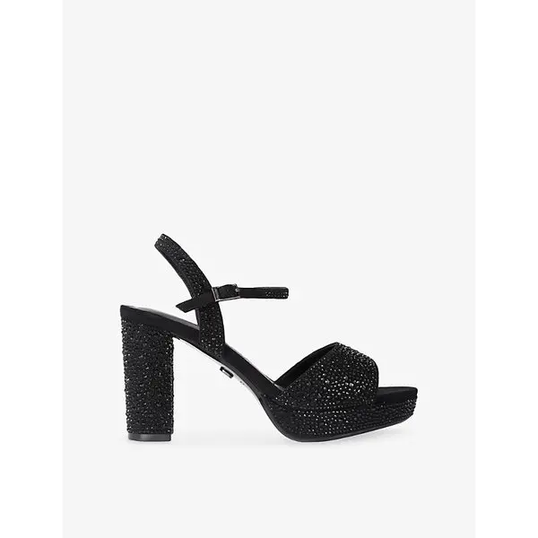 Carvela Palmira Platform-heel Woven Sandals