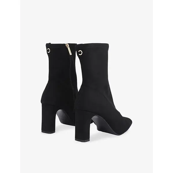 Carvela Formello Faux-suede Heeled Ankle Boots