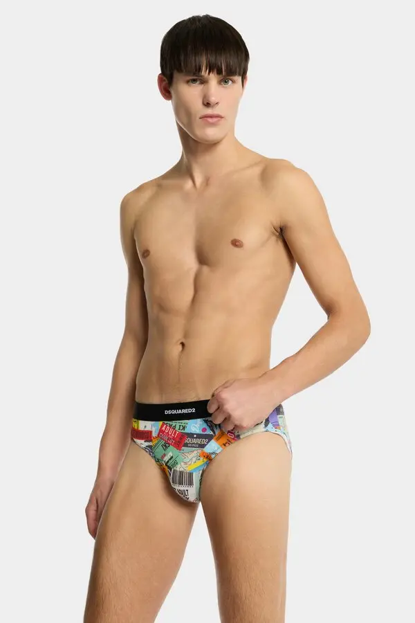 Dsquared2 Ski Pass Brief - Fantasy