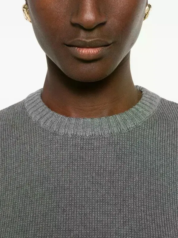 TOTEME Ribbed-knit Wool Sweater
