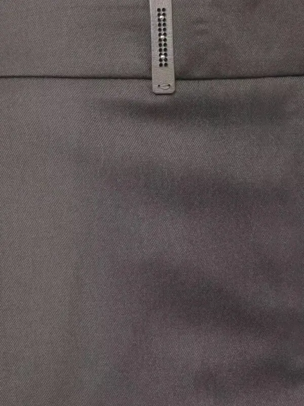 Peserico Pressed-crease Wide-leg Trousers