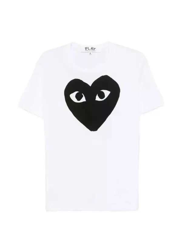 Comme Des Garçons Heart-print T-shirt