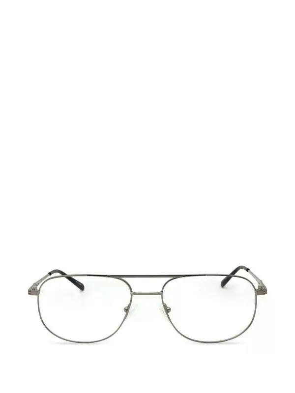 CHESTERFIELD Titanium Pilot-frame Glasses - Silver
