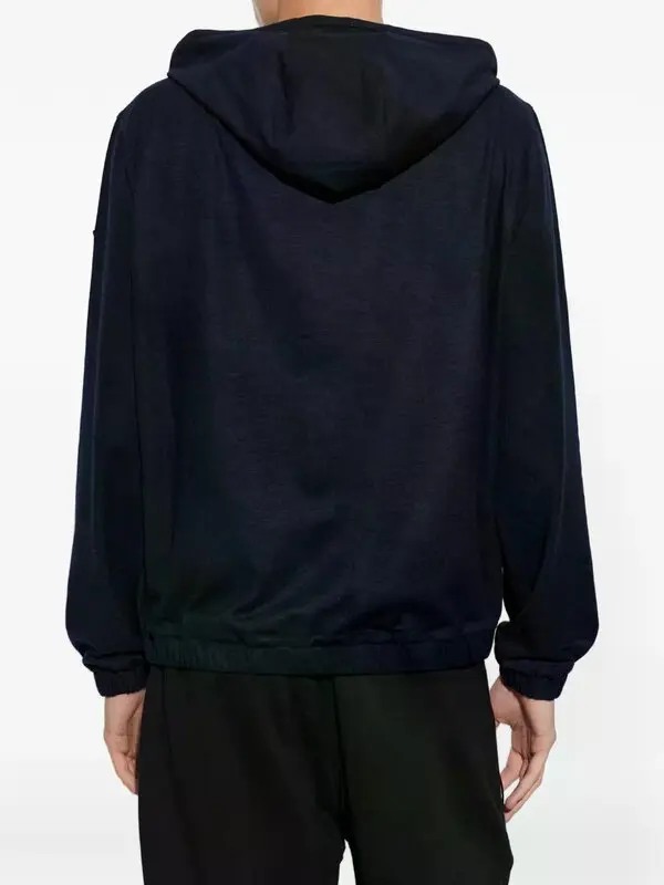 Moncler Logo-patch Zip-up Hoodie