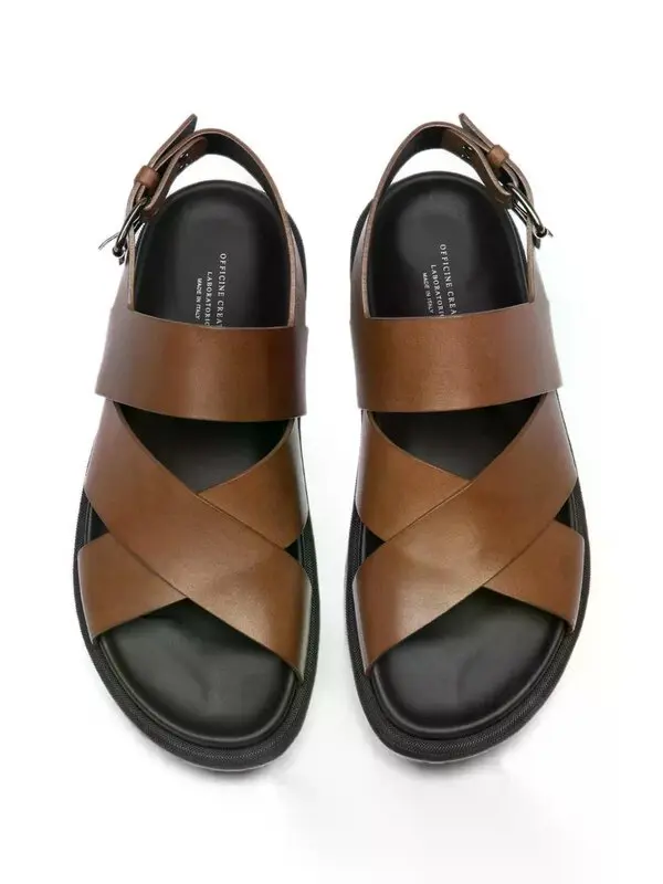 Officine Creative Charrat Crossover-strap Buckle-fastening Sandals