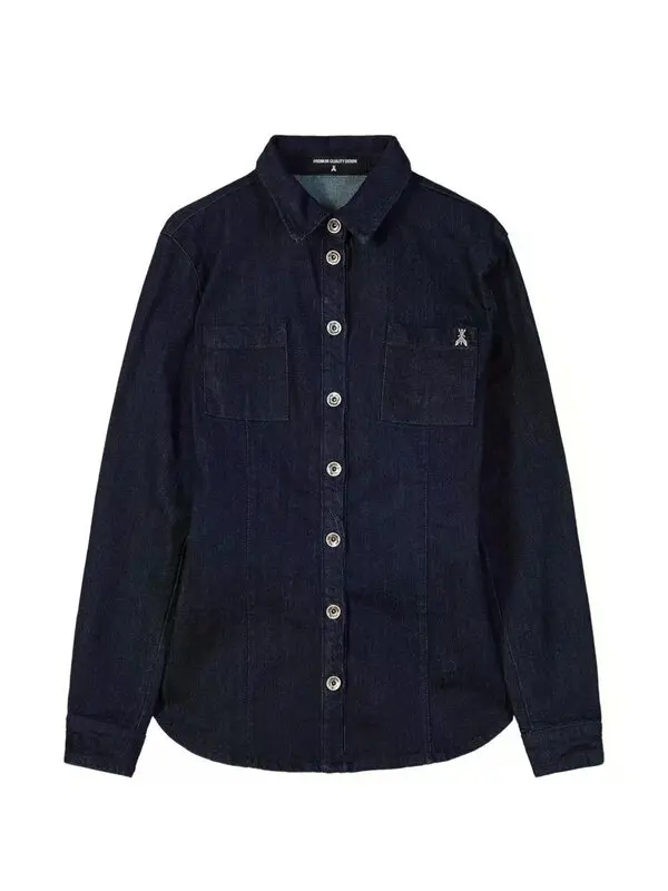 Patrizia Pepe Rinse-wash Denim Shirt