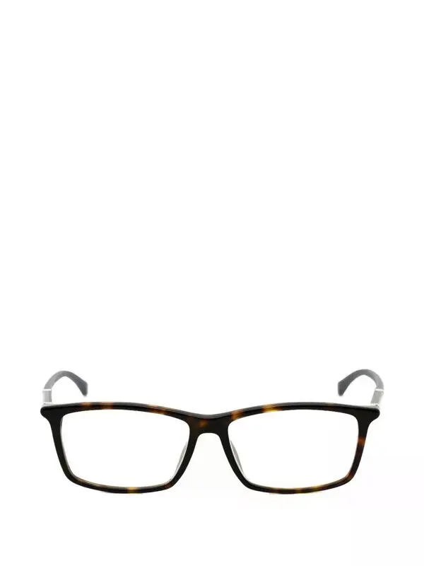 BOSS Rectangle-frame Glasses - Brown