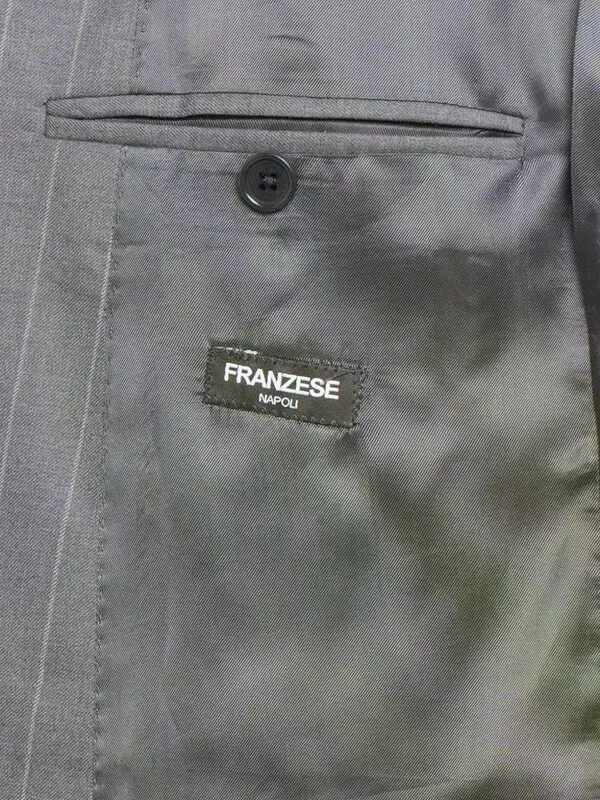 FRANZESE COLLECTION Pinstripe Double-breasted Suit