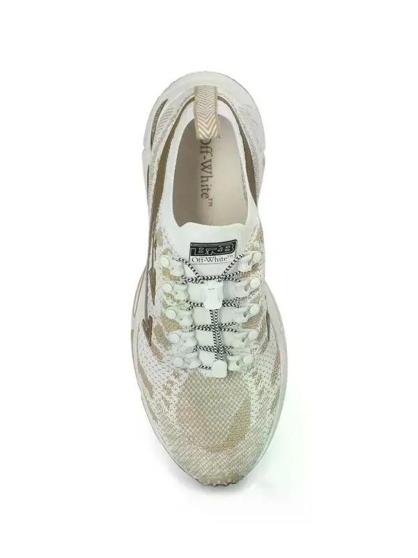 Off-White Be Right Back Knit Sneakers - White