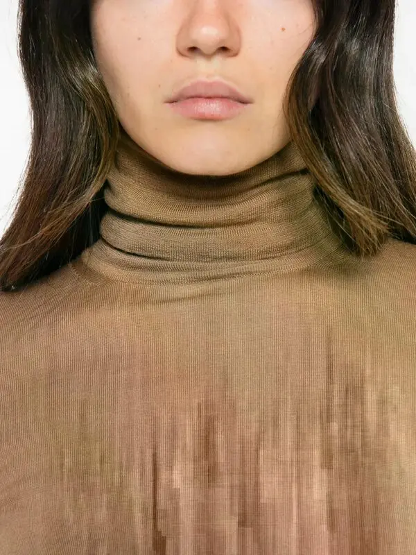 Max Mara Roll-neck Wool Sweater - Neutrals