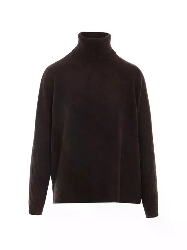 NOTSHY Margareth High-neck Sweater - Brown