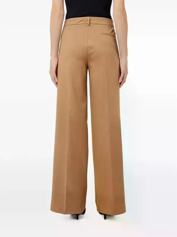Liu Jo Pressed-crease Straight-leg Trousers