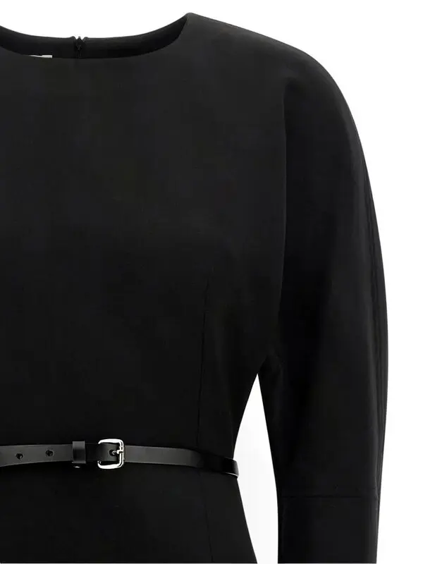 P.a.r.o.s.h Phedra Belted Midi Dress