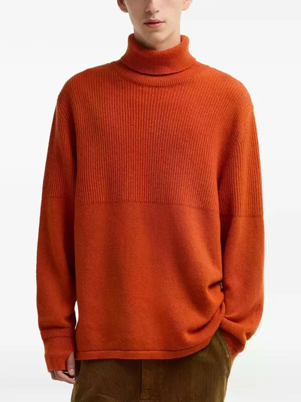 Barbour Ribbed-knit Roll-neck Sweater