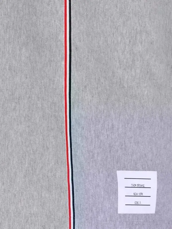 Thom Browne Rwb Stripe-detail T-shirt