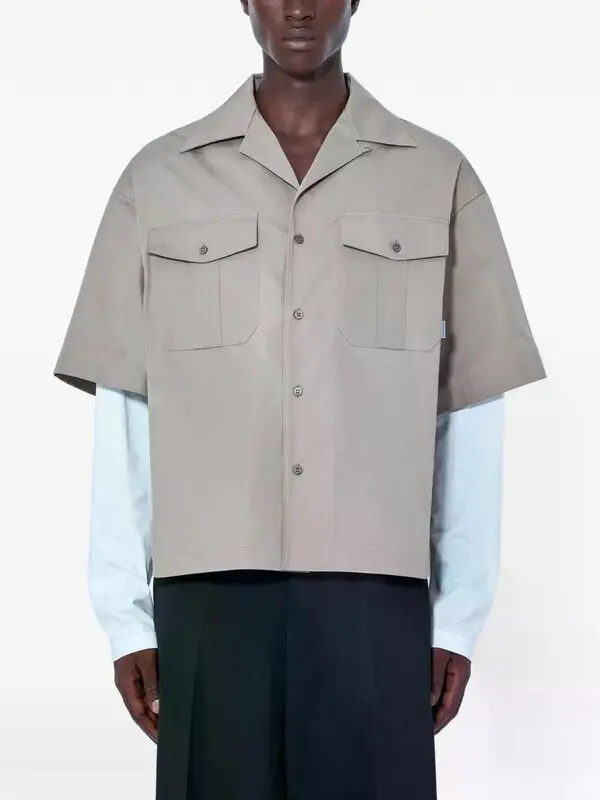 Balenciaga Flap-pocket Short-sleeve Shirt