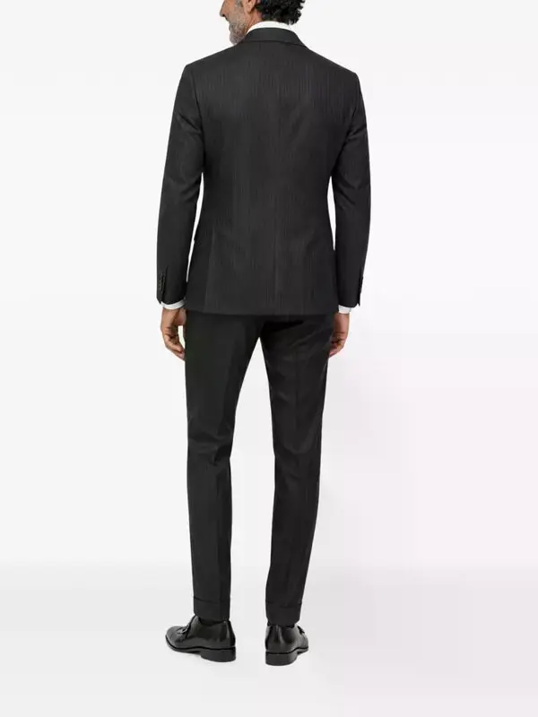 FRANZESE COLLECTION Rolls Royce Herringbone Wool Suit
