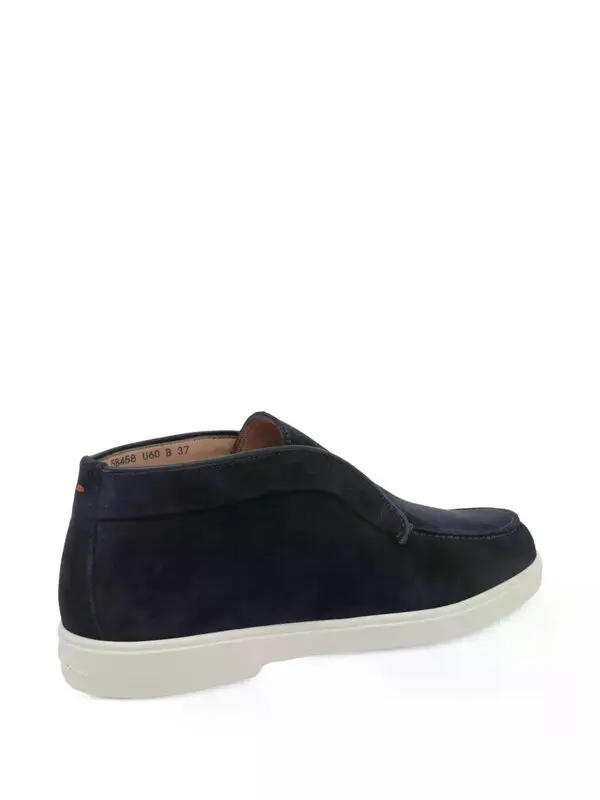 Santoni Suede Loafers