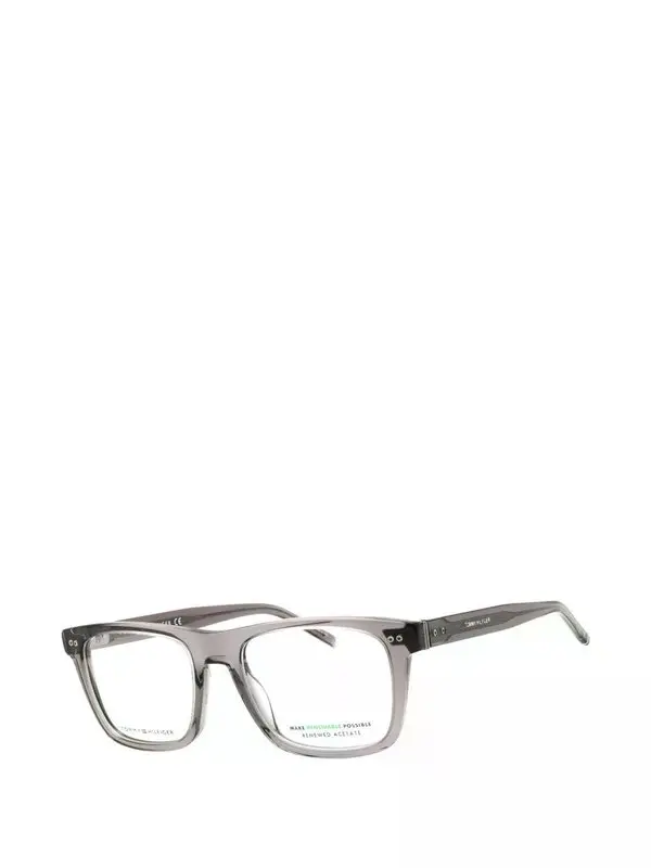 Tommy Hilfiger Rectangle-frame Glasses - Grey
