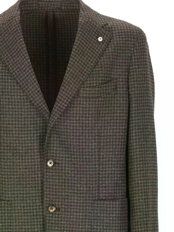 L.B.M. 1911 Houndstooth-pattern Blazer