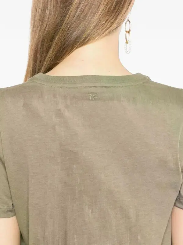 TOM FORD Logo-embroidered T-shirt