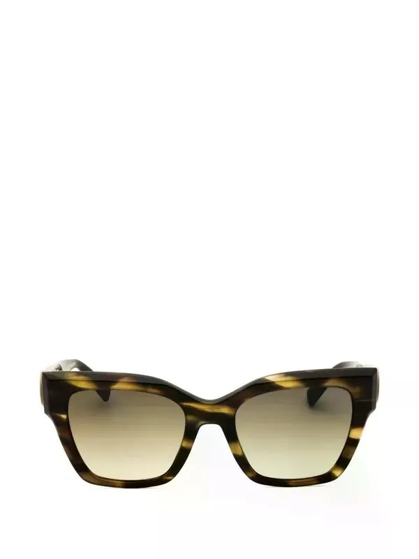 Longchamp Tortoiseshell-effect Cat-eye Sunglasses