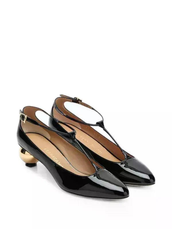 FERRAGAMO Tania Patent Leather Pumps