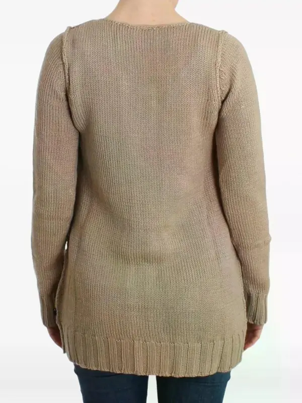 Roberto Cavalli Cable-knit Cotton Sweater