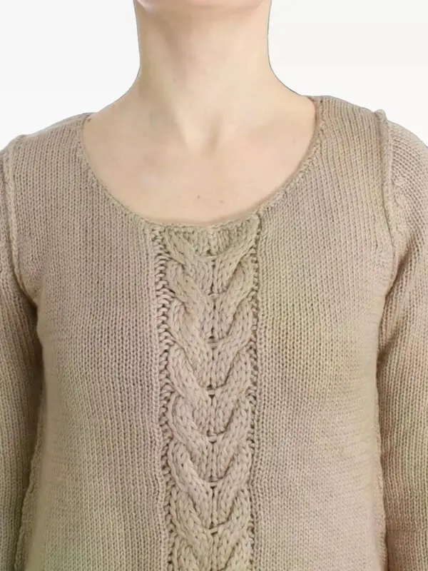 Roberto Cavalli Cable-knit Cotton Sweater