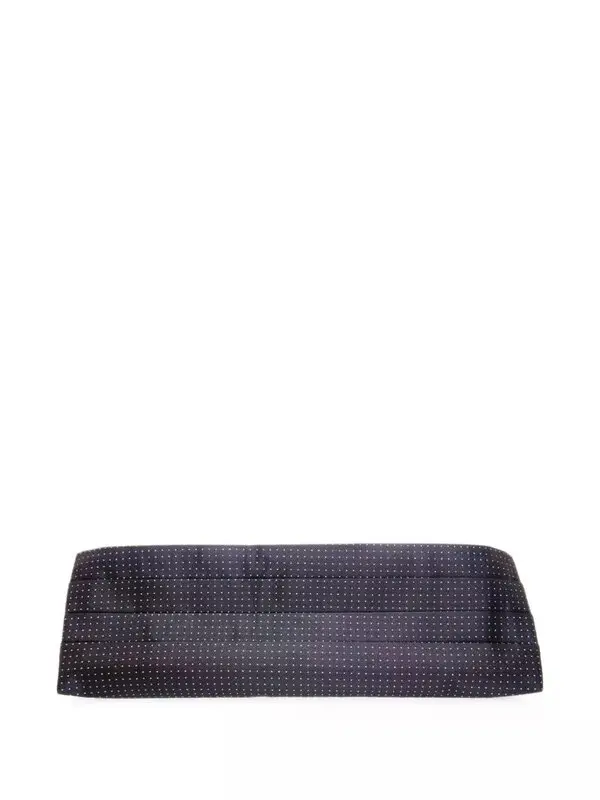 Dolce & Gabbana Polka-dot Pleated Cummerbund