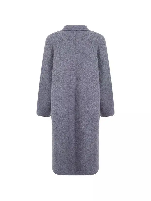 BOBOUTIC Button-fastening Knitted Coat