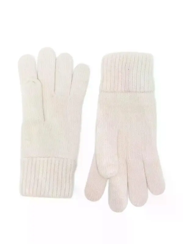 Gant Logo-plaque Wool Gloves