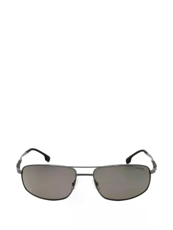 Carrera Eyewear 8036/s Rectangle-frame Polarized Sunglasses - Grey