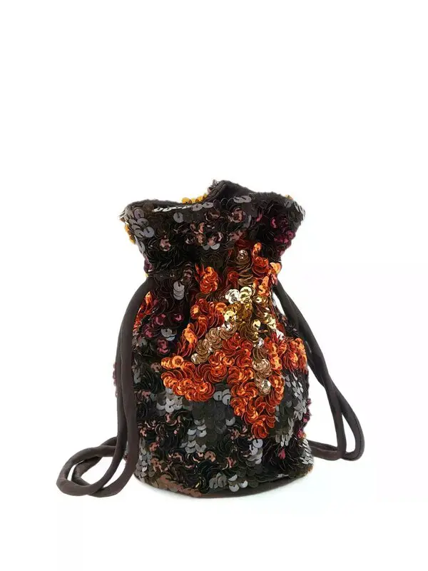 P.a.r.o.s.h Sequin-embroidered Bucket Bag