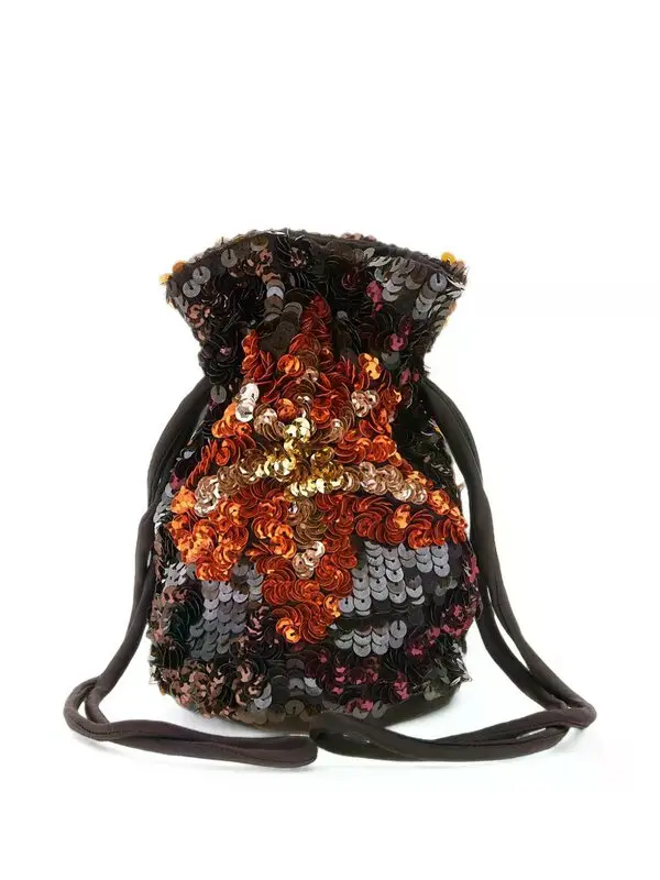P.a.r.o.s.h Sequin-embroidered Bucket Bag
