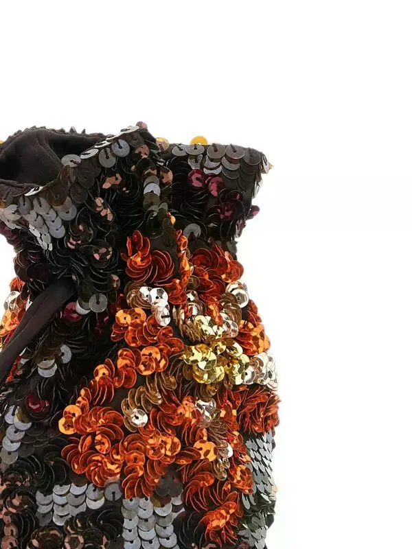P.a.r.o.s.h Sequin-embroidered Bucket Bag