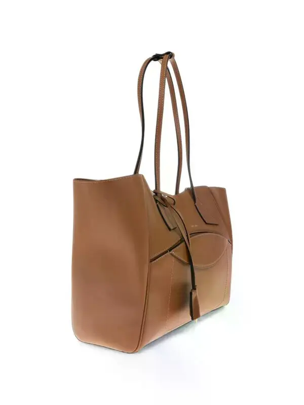 HIDESINS S Shopper Logo-print Leather Tote Bag